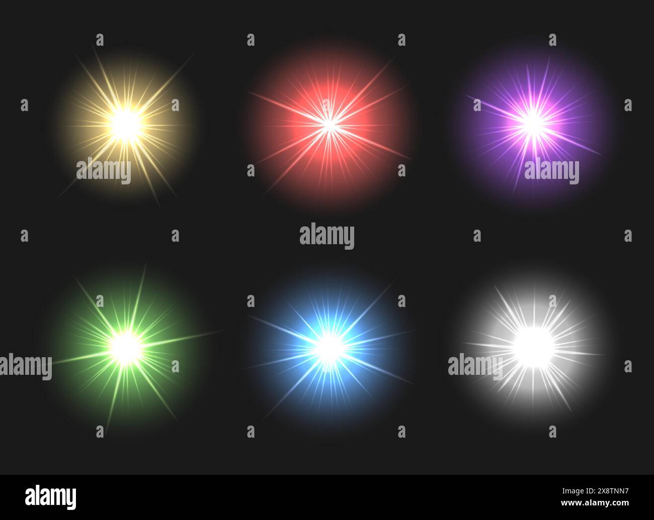 Radiant colour Stock Vector Images - Alamy
