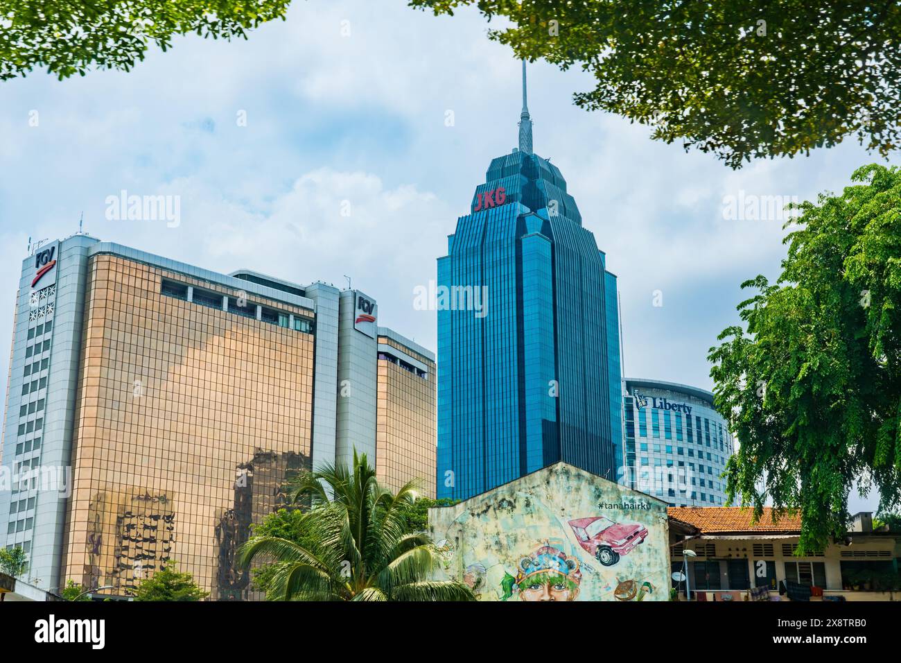 Kuala Lumpur, Malaysia - October 12 2024 : Tall Skyscrapers and ...