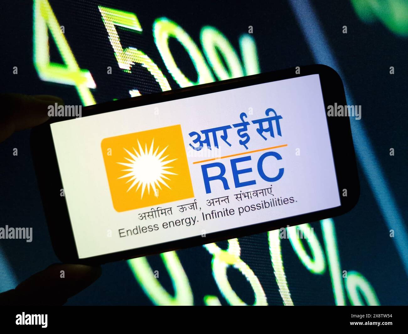 Rural electrification corporation logo hi-res stock photography and ...