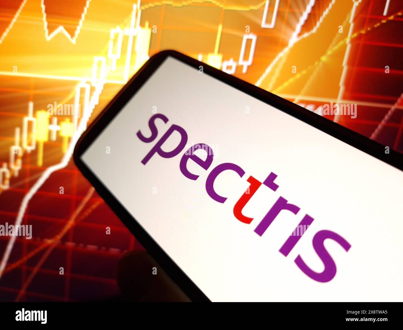 Konskie, Poland - May 26, 2024: Spectris company logo displayed on ...