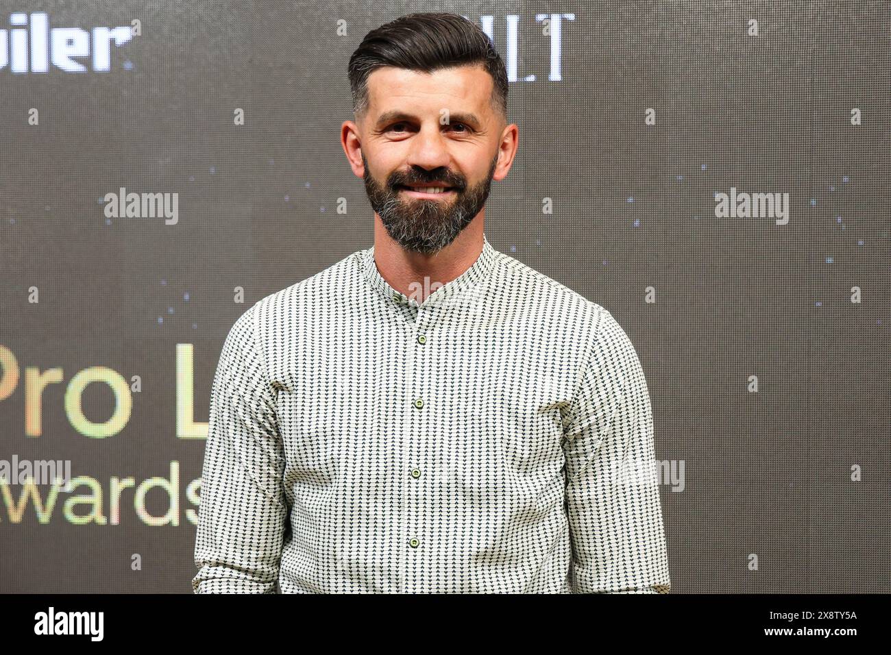 Middelkerke, Belgium. 27th May, 2024. Cercle's head coach Miron Muslic ...