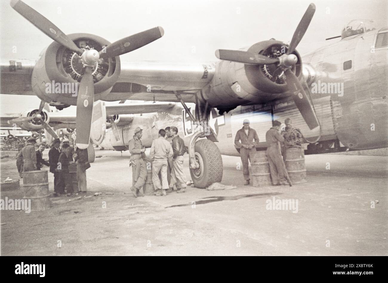 Consolidated B-24 Liberator Stock Photo - Alamy