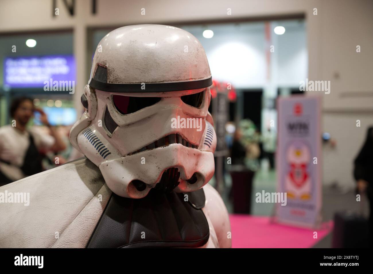 Stormtrooper cosplay at Comic Con London Stock Photo - Alamy