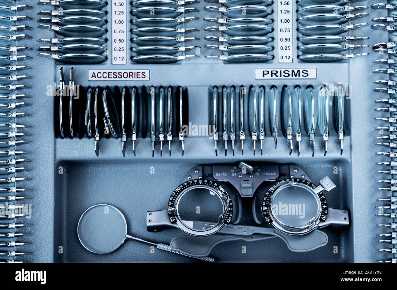 Ophthalmic table visual examination hi-res stock photography and images ...