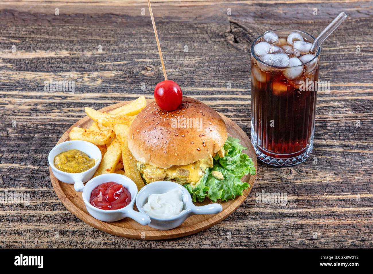 Meet the Burger, which features melted cheddar cheese and barbecue ...