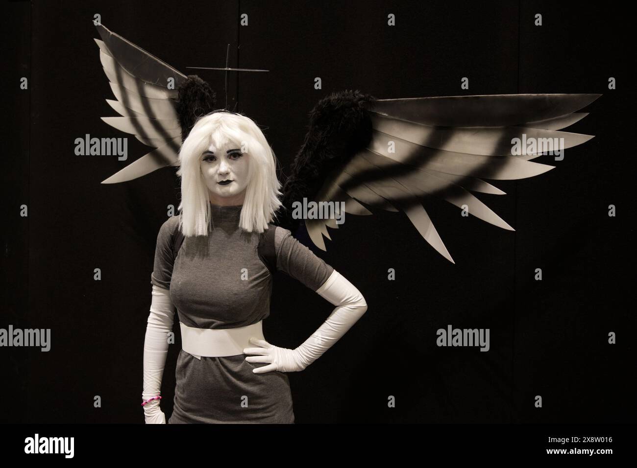 A female cosplayer at Comic Con London Stock Photo - Alamy