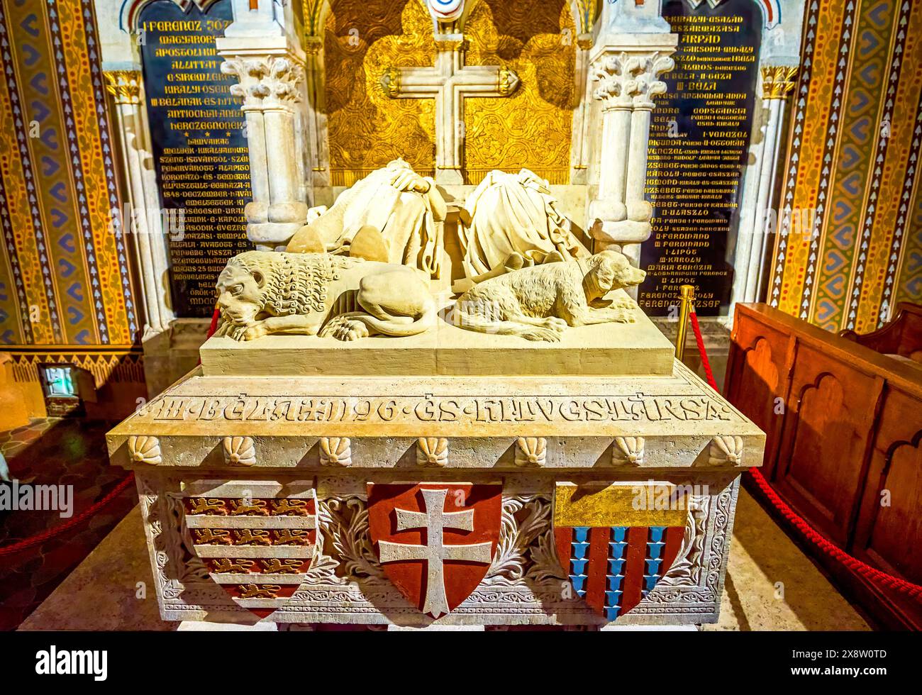 Matyas church budapest tomb hi-res stock photography and images - Alamy