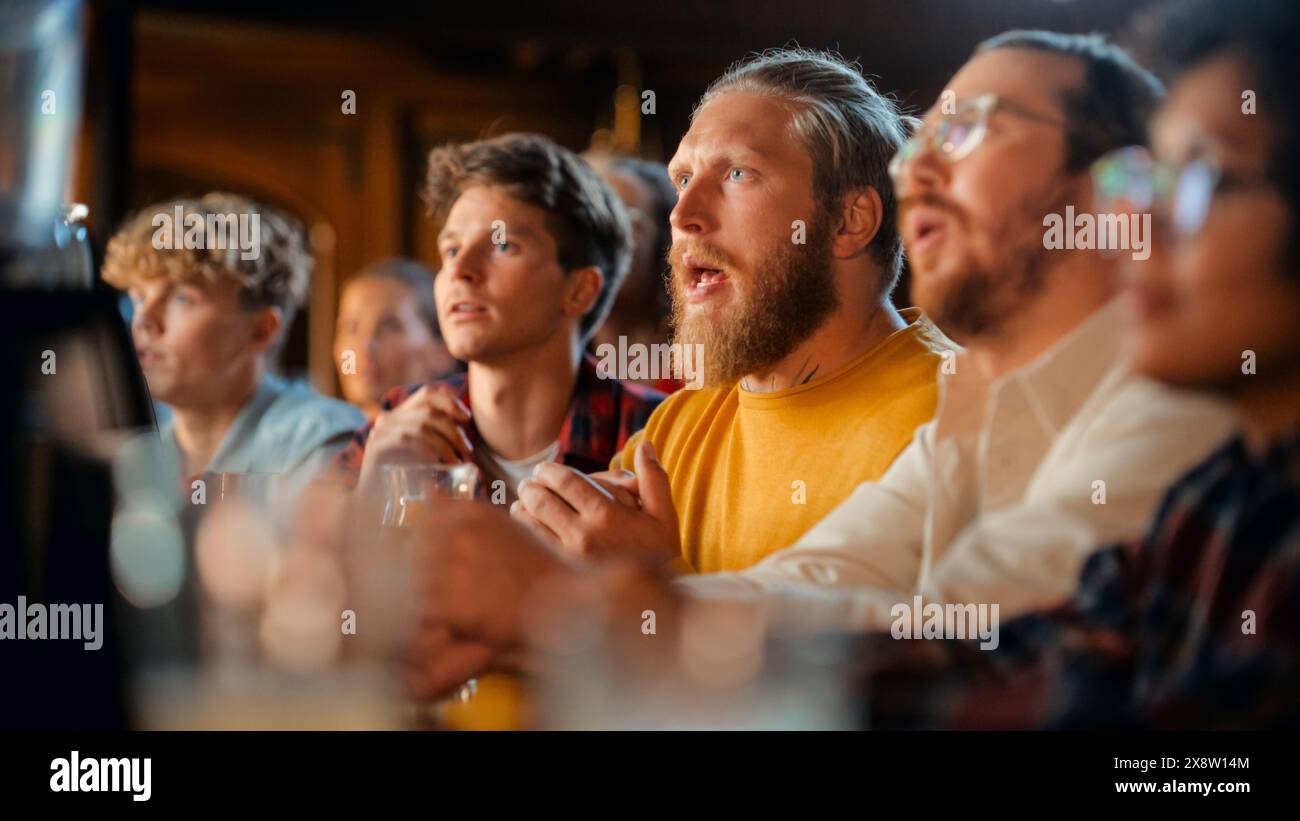 Soccer Club Members Cheering for Their Team, Playing in an ...