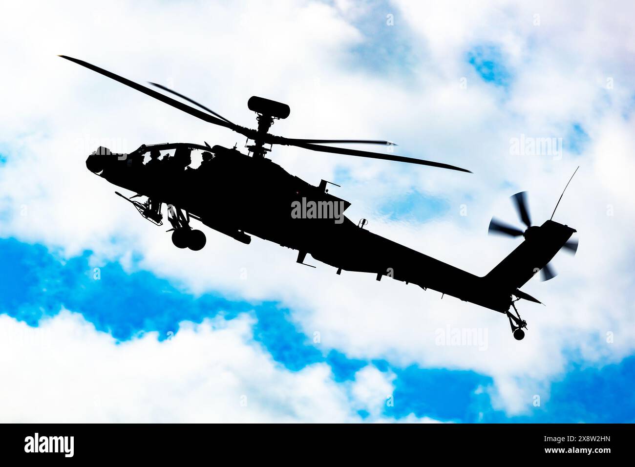 Malacky, Slovakia - September 1, 2023: United States US Army Boeing AH ...