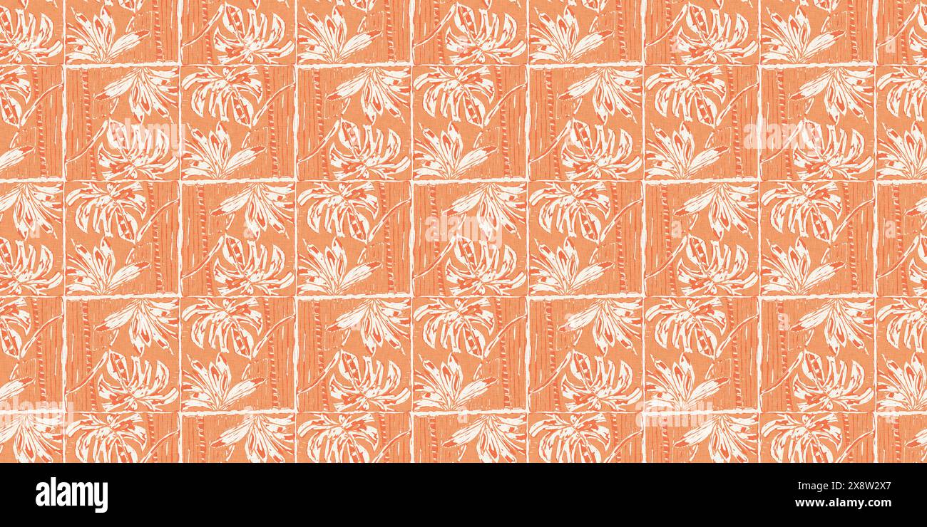 Peach fuzz botanical border texture background with color of the year ...