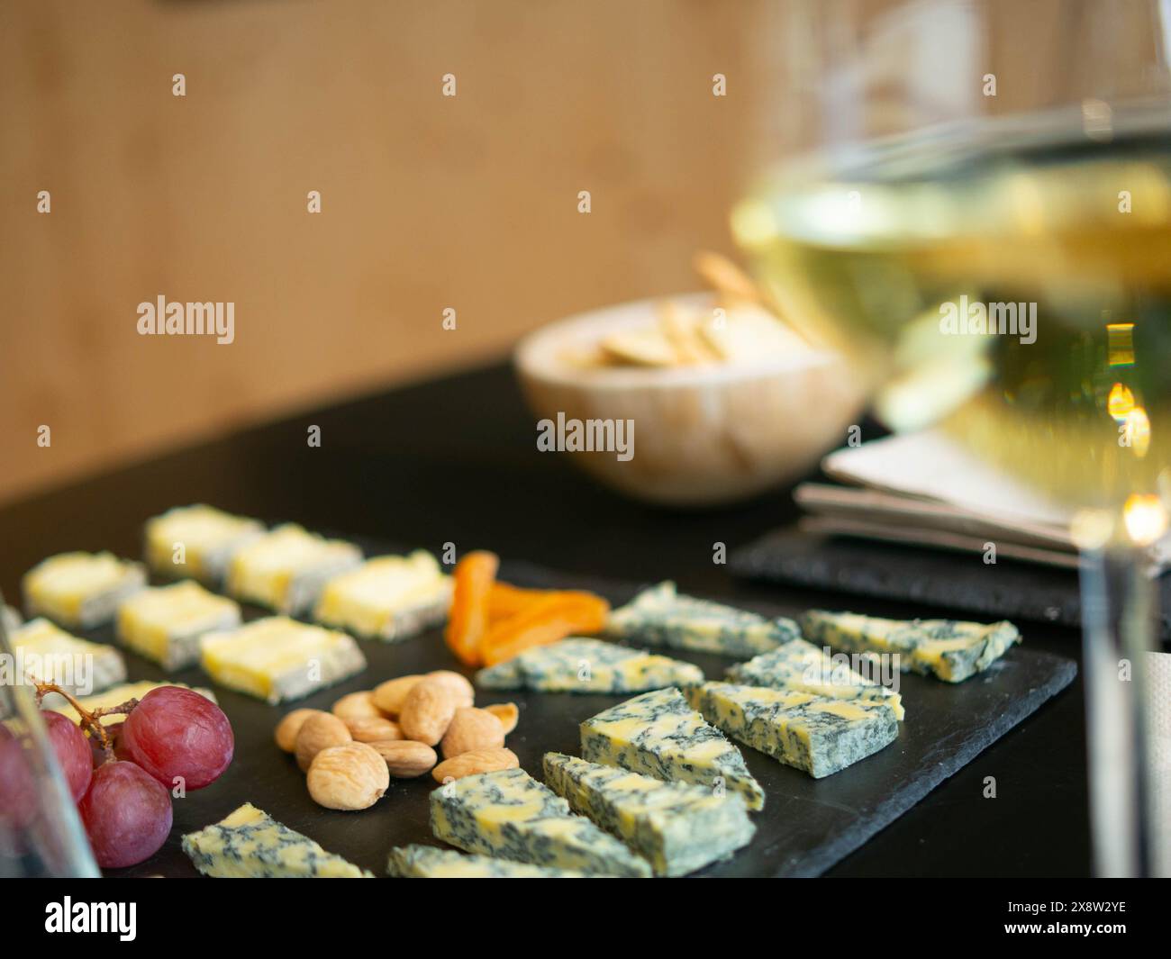 Tasting cheese wine grapes hi-res stock photography and images - Alamy