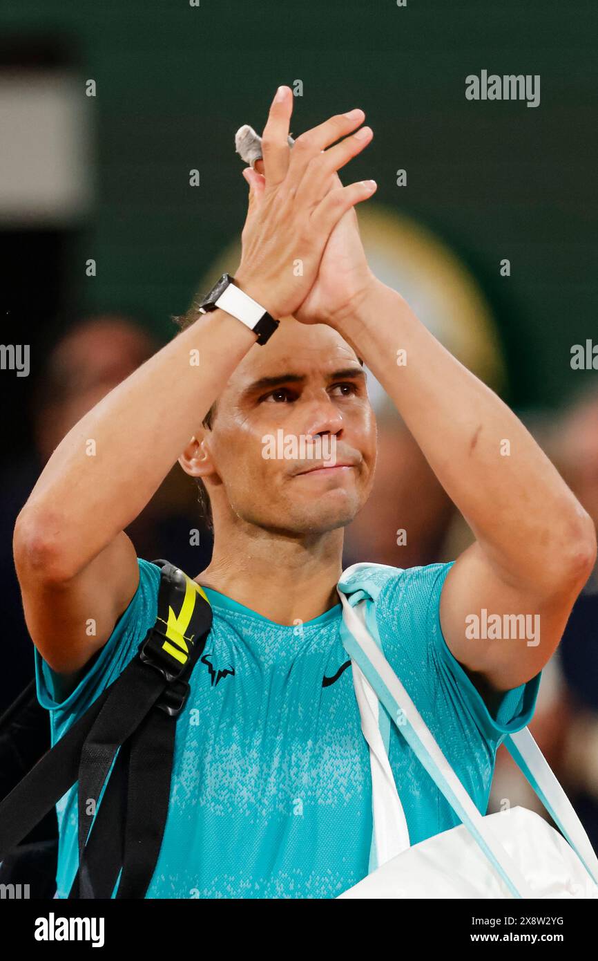 Rafael nadal 2024 french open hi-res stock photography and images - Alamy