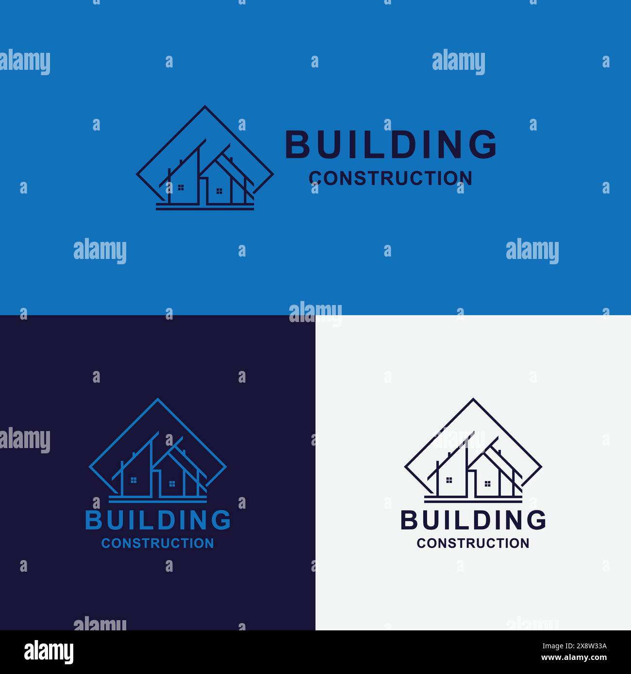 Building logo graphic design vector illustration. Good for branding ...
