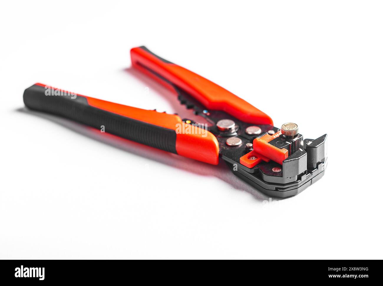 Tool equipment, steel metal repair pliers, white stripper stripping ...