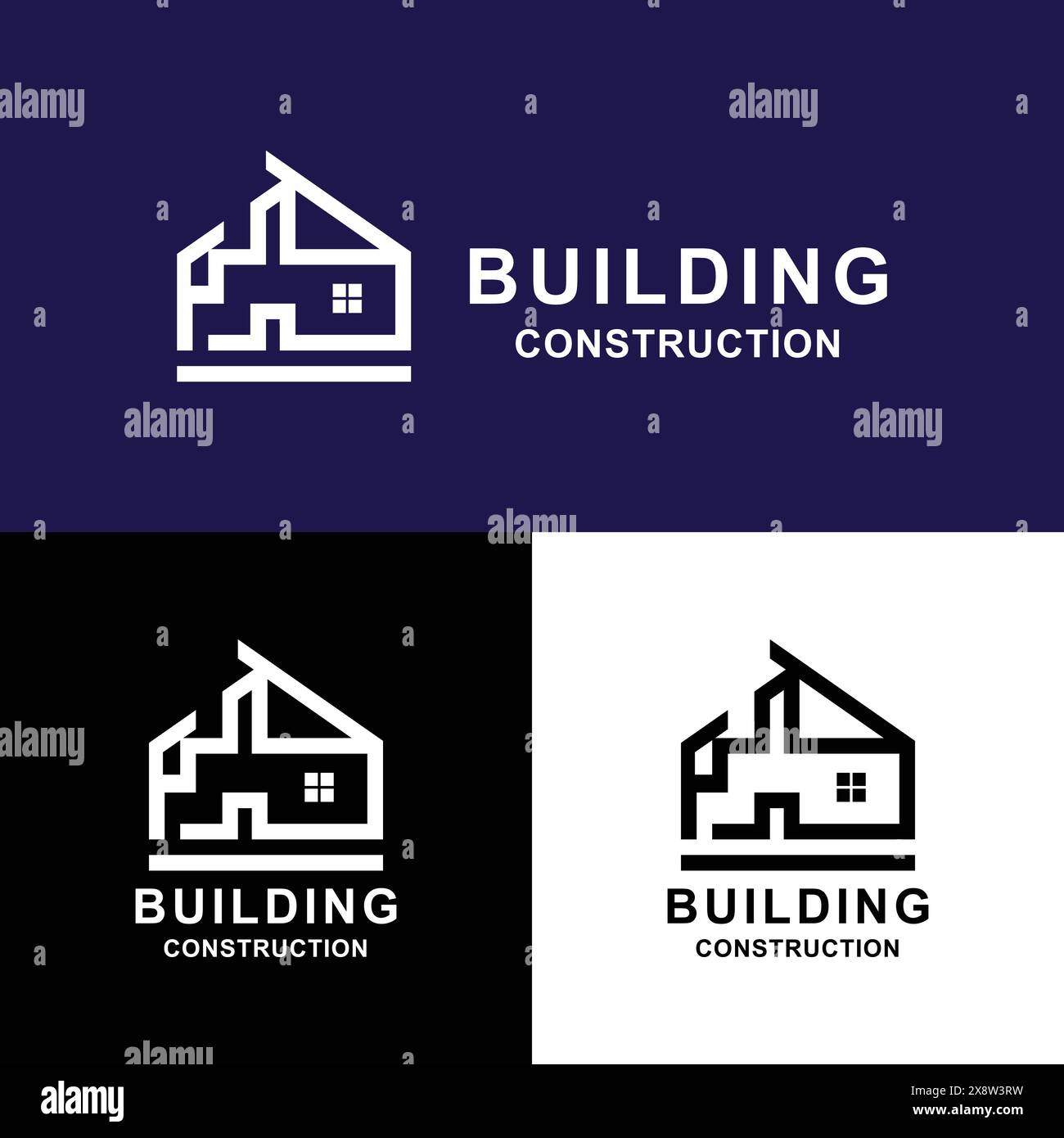 Building logo graphic design vector illustration. Good for branding ...