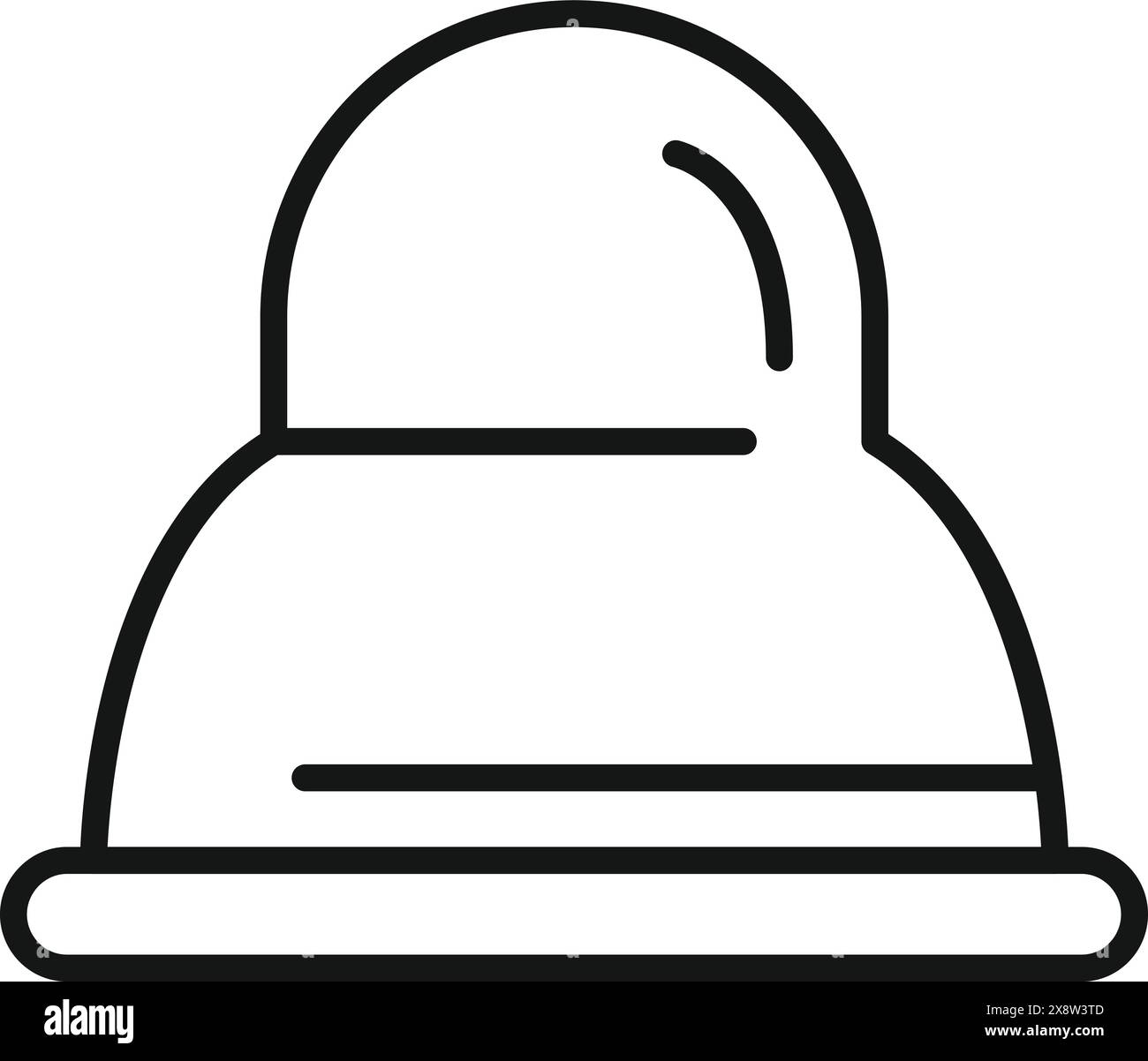 Women line drawing hat hi-res stock photography and images - Alamy