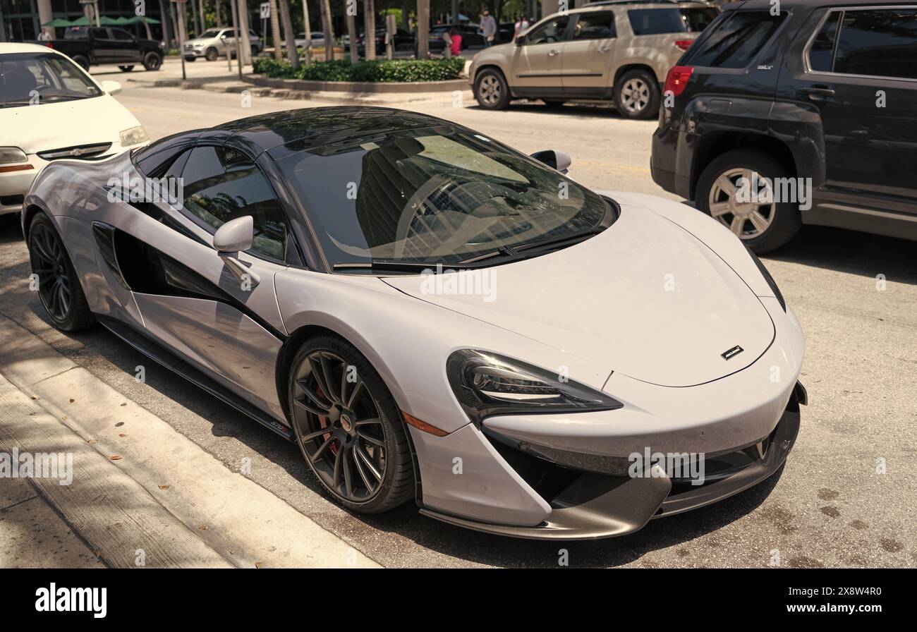 Mclaren 570s front view hi-res stock photography and images - Alamy