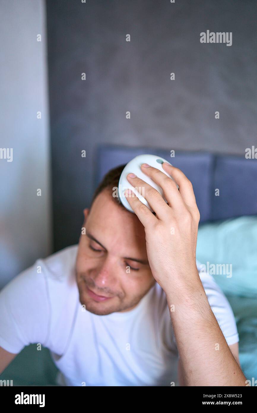 Electric scalp massage device hi-res stock photography and images - Alamy