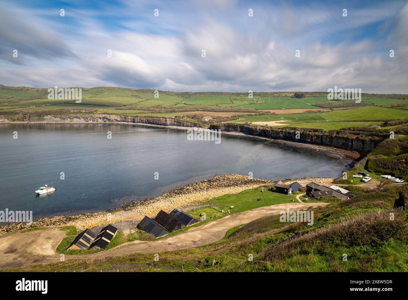 Kimmeridge Bay, Jurassic Coast, Dorset, England Stock Photo - Alamy