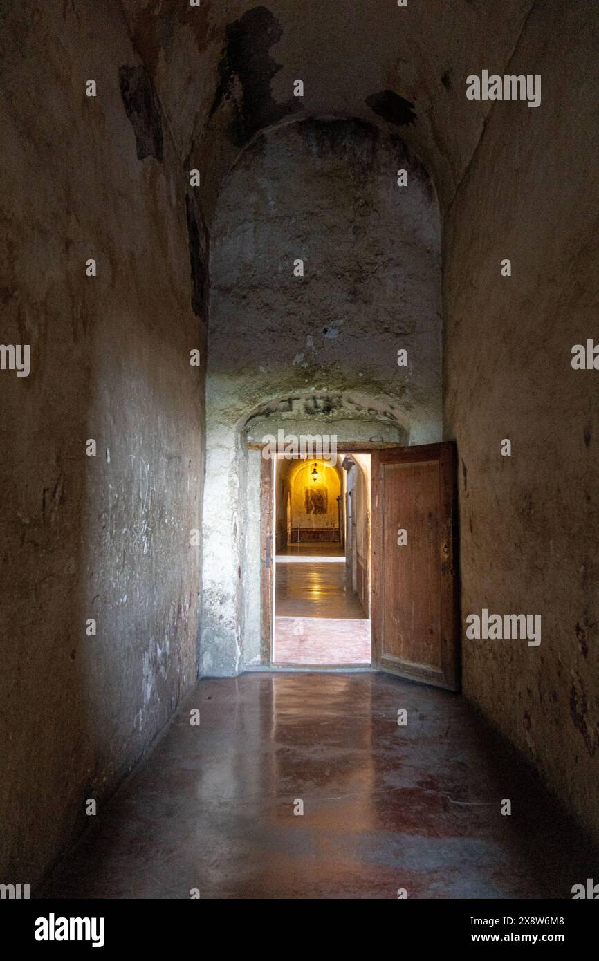 Yuriria, Mexico, May, 26, 2024: Exterior view of the former Augustinian ...