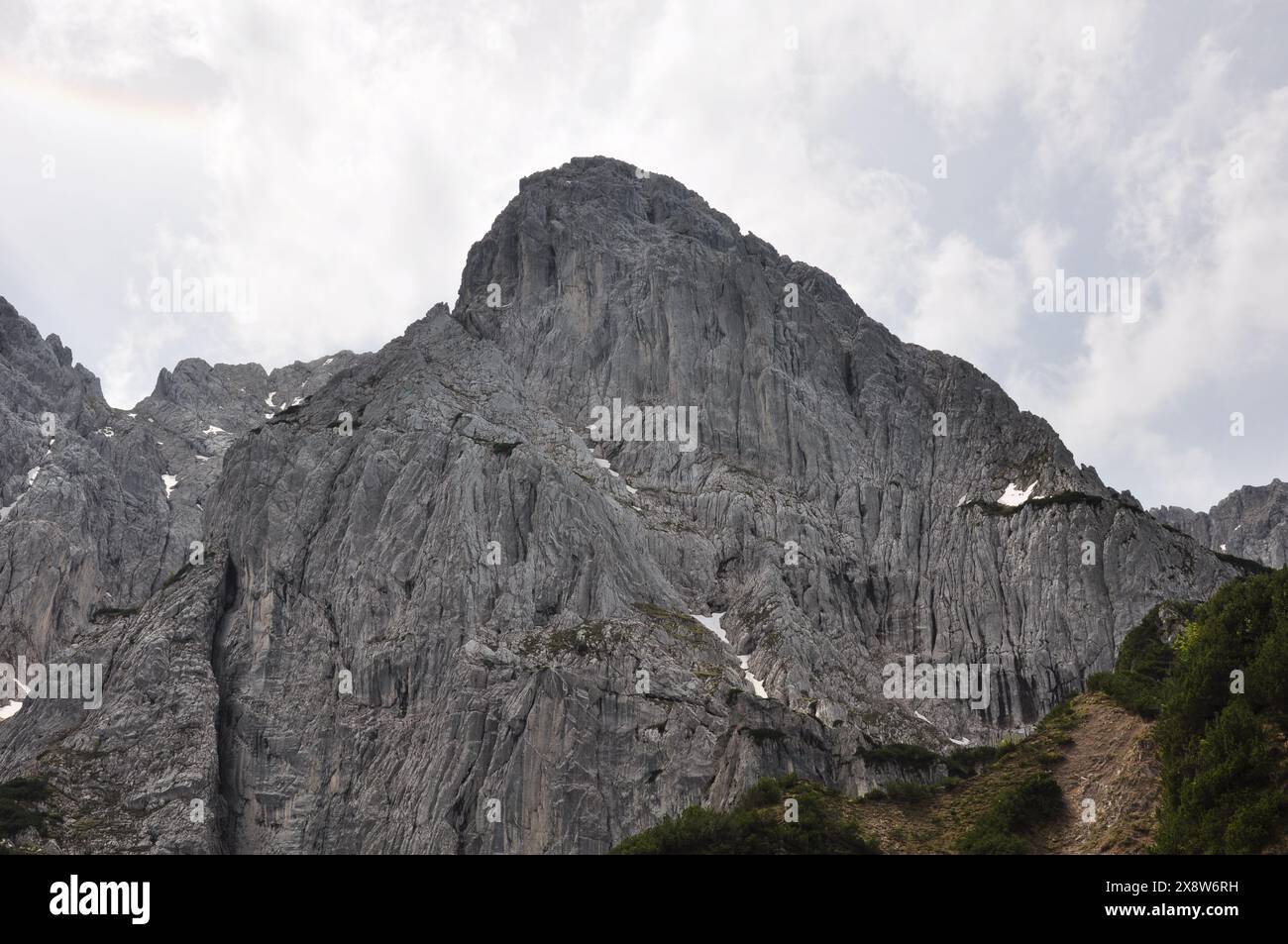 Alpine Mountain Berge der Alpen Wilder Kaiser Stock Photo - Alamy