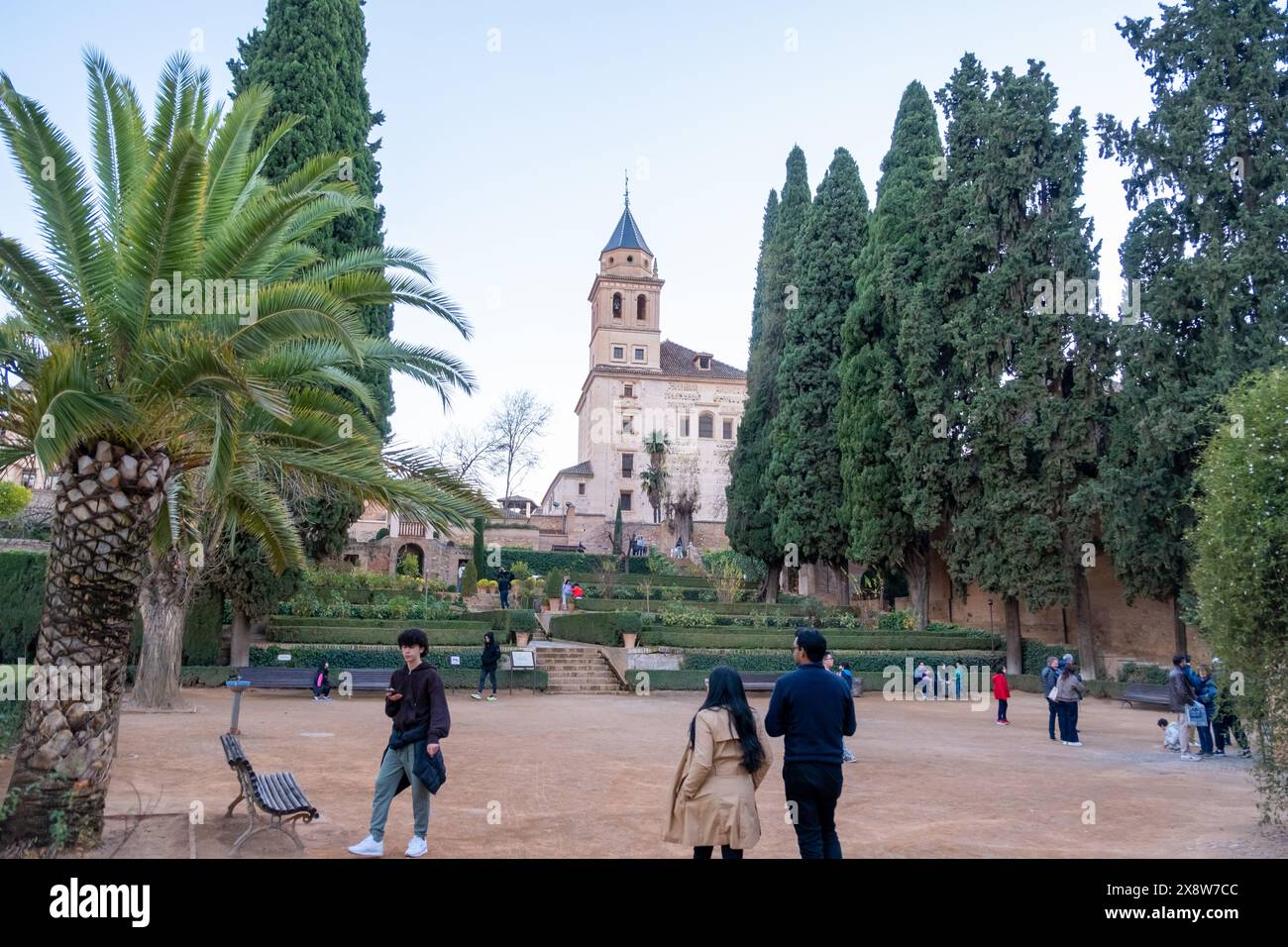 Granada, Spain - 23 December 2023 Church of Santa María de la ...