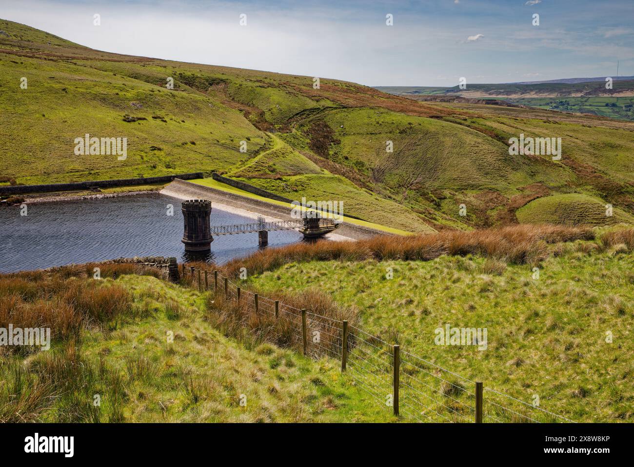 Moor moors moorland reservoir hi-res stock photography and images - Alamy