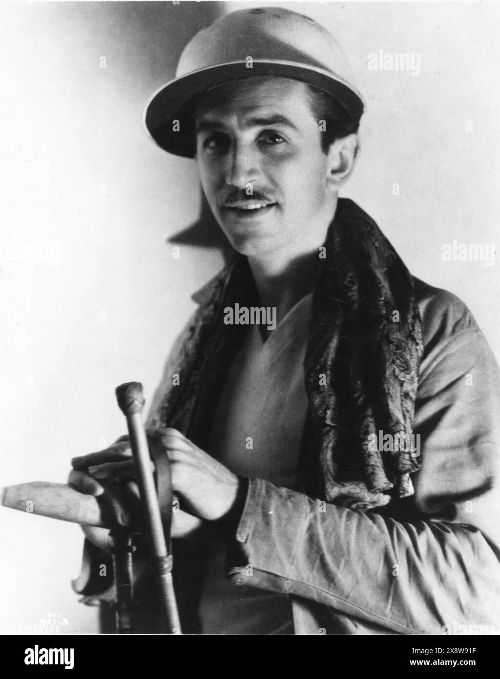 WALT DISNEYPublicity Portrait 1936 dressed in Polo gear Walt Disney ...