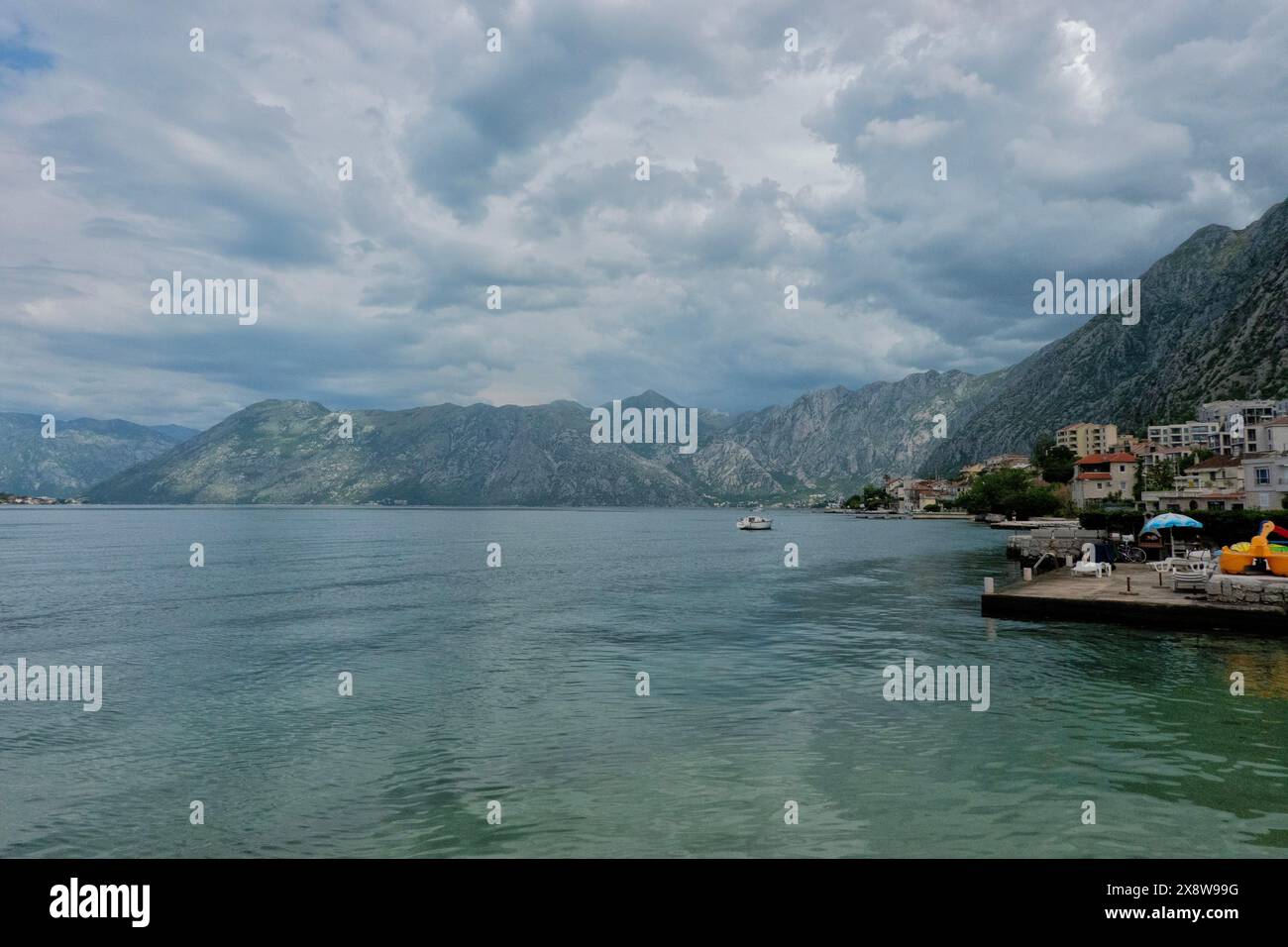 Beautiful UNESCO Kotor Bay and the Orjen Mountains,, Kotor, Montenegro ...