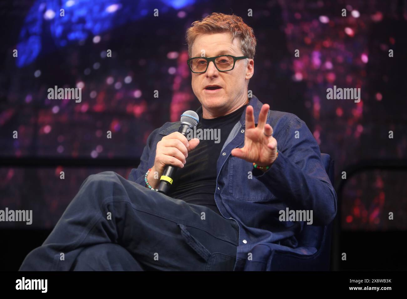 Phoenix, Arizona, USA. 27th May, 2024. Actor ALAN TUDYK speaks at the ...