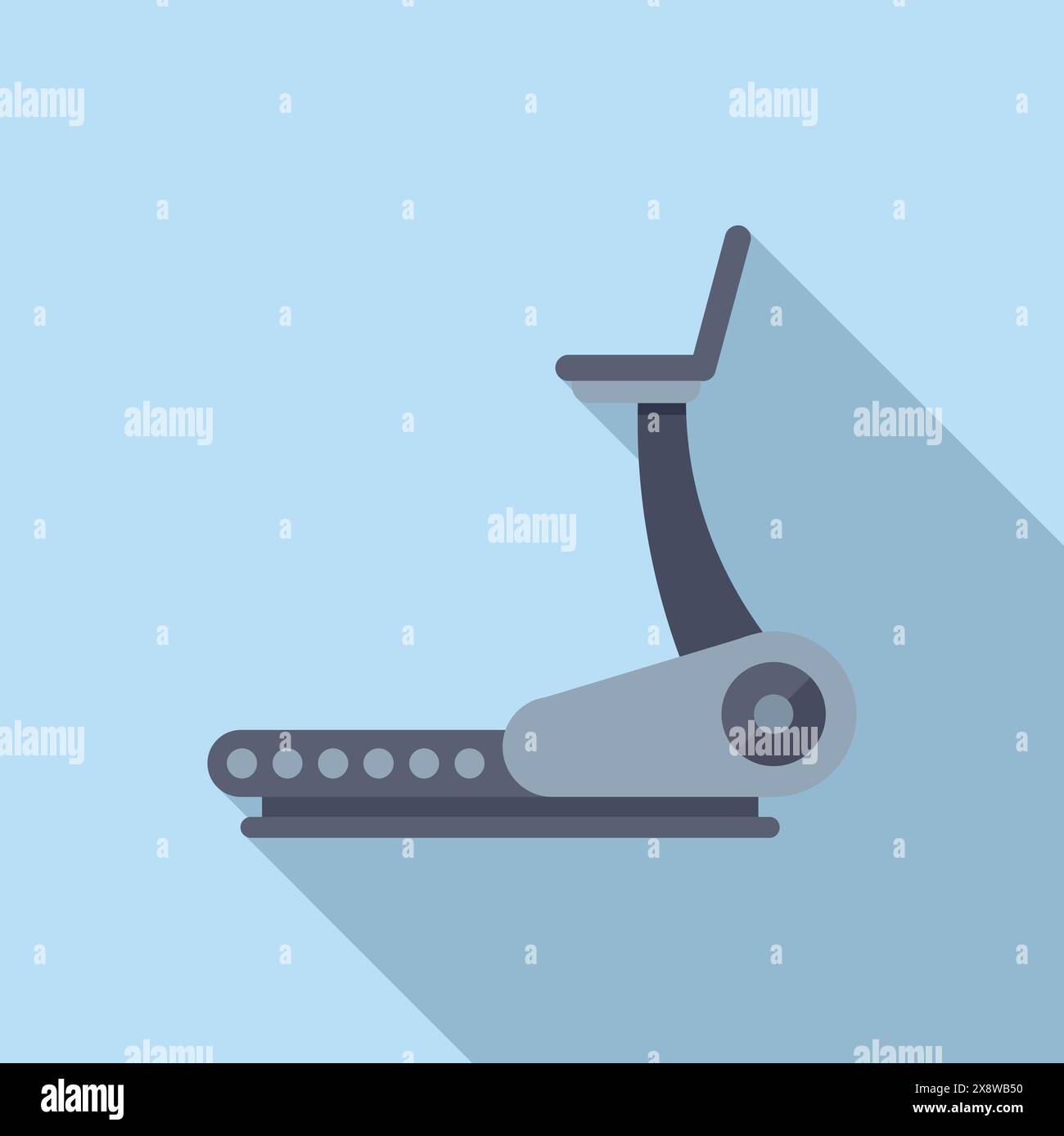 Minimalist modern stationary bike icon for indoor cycling exercise ...