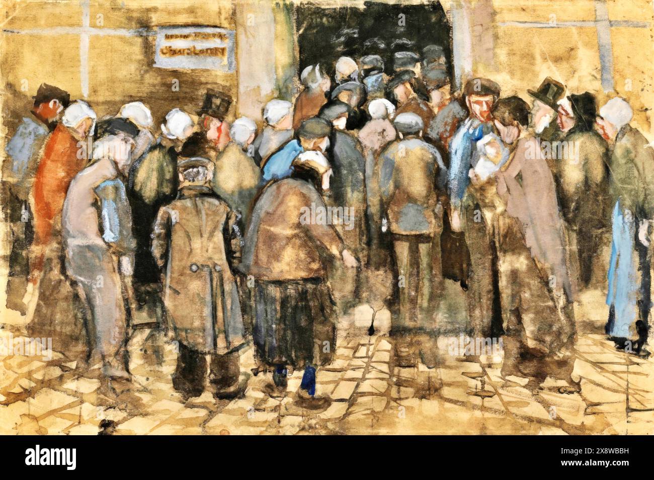 The Poor and Money, 1882 (Painting) Artist Gogh, Vincent van (1853-90 ...