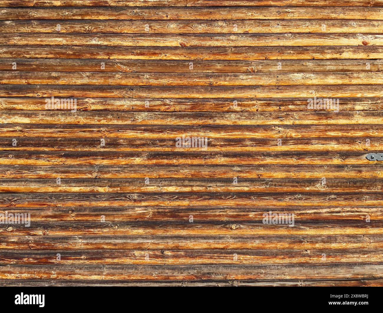Wood Planks Logs Wall Texture Structure As Background Stock Photo - Alamy