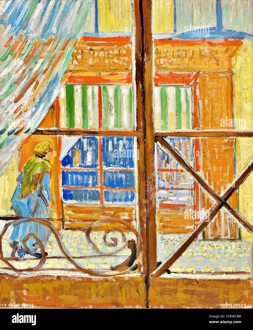 View of a Butcher's Shop, 1888 (Painting) Artist Gogh, Vincent van ...