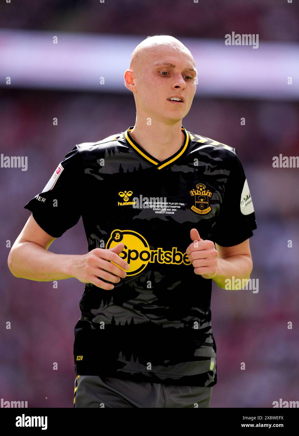 Southampton's Will Smallbone during the Sky Bet Championship play-off ...