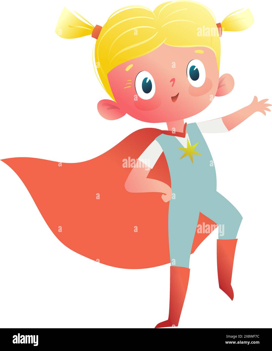 Wonder woman cartoon hi-res stock photography and images - Alamy