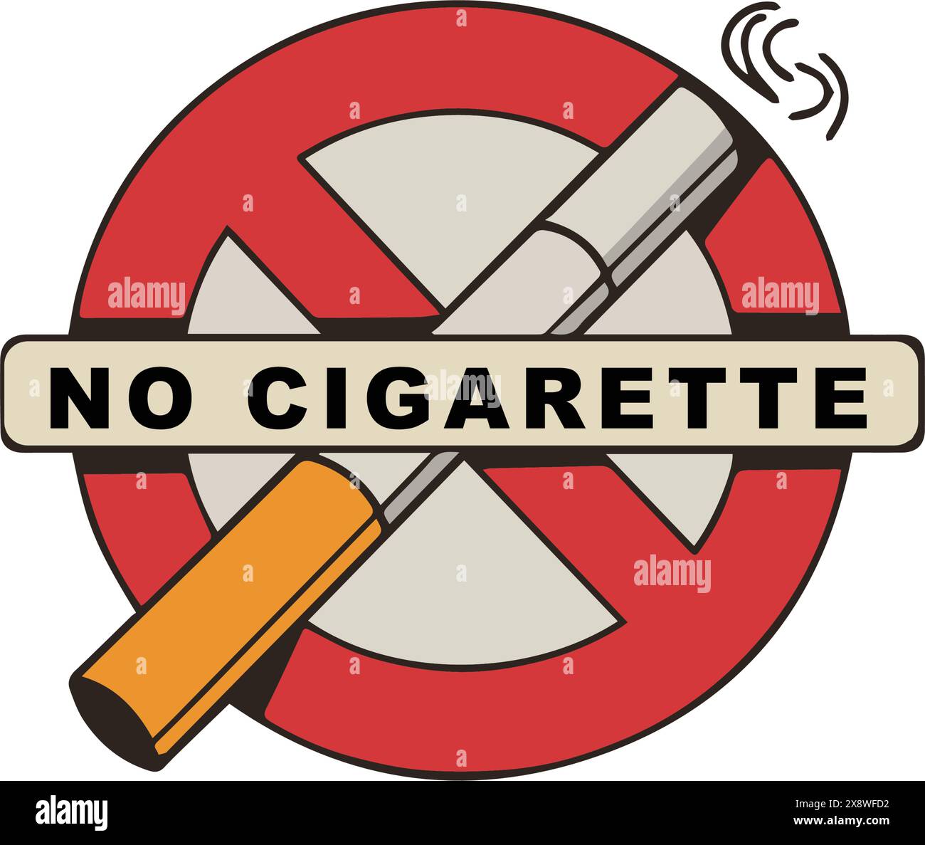 Ban sign Stock Vector Images - Alamy