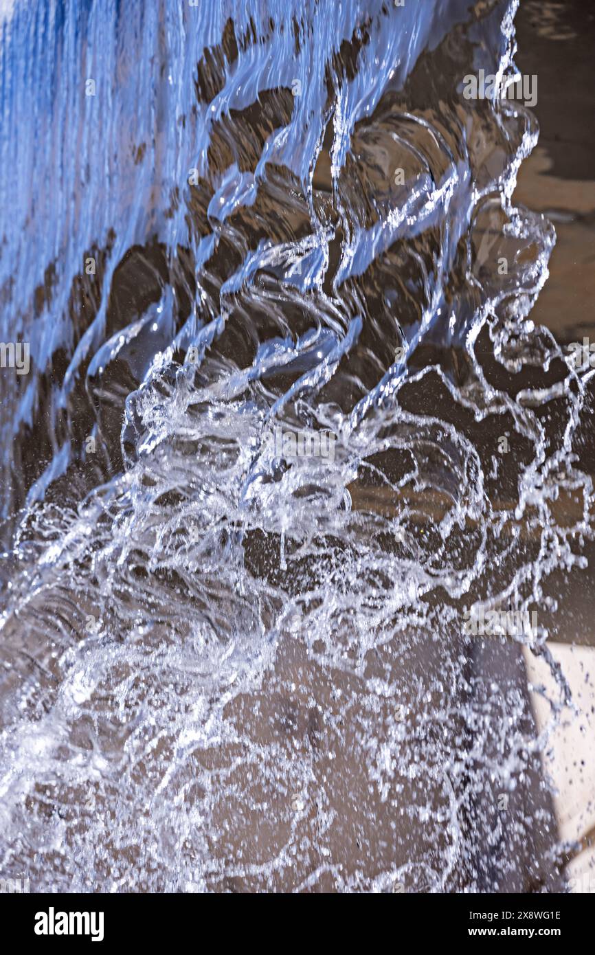 transport of water by surface runoff or by underground flows after ...