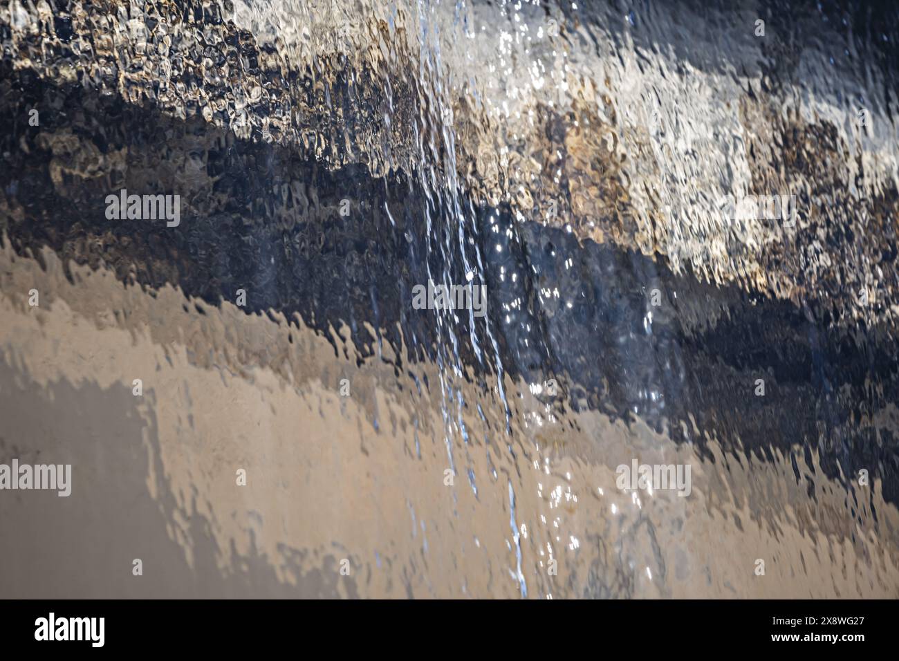 Runoff water often forms basins, where smaller watercourses often join ...