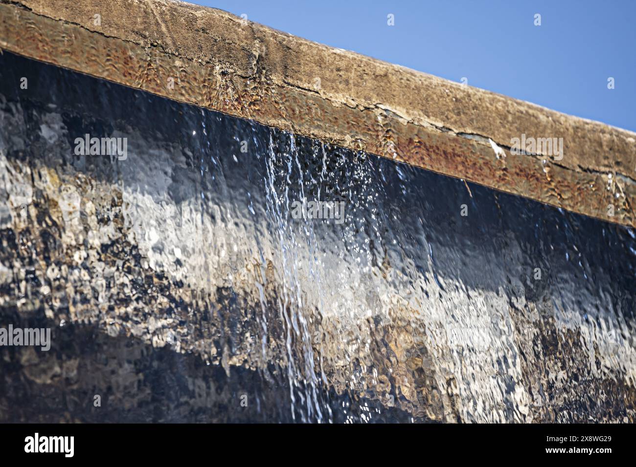 Runoff water often forms basins, where smaller watercourses often join ...
