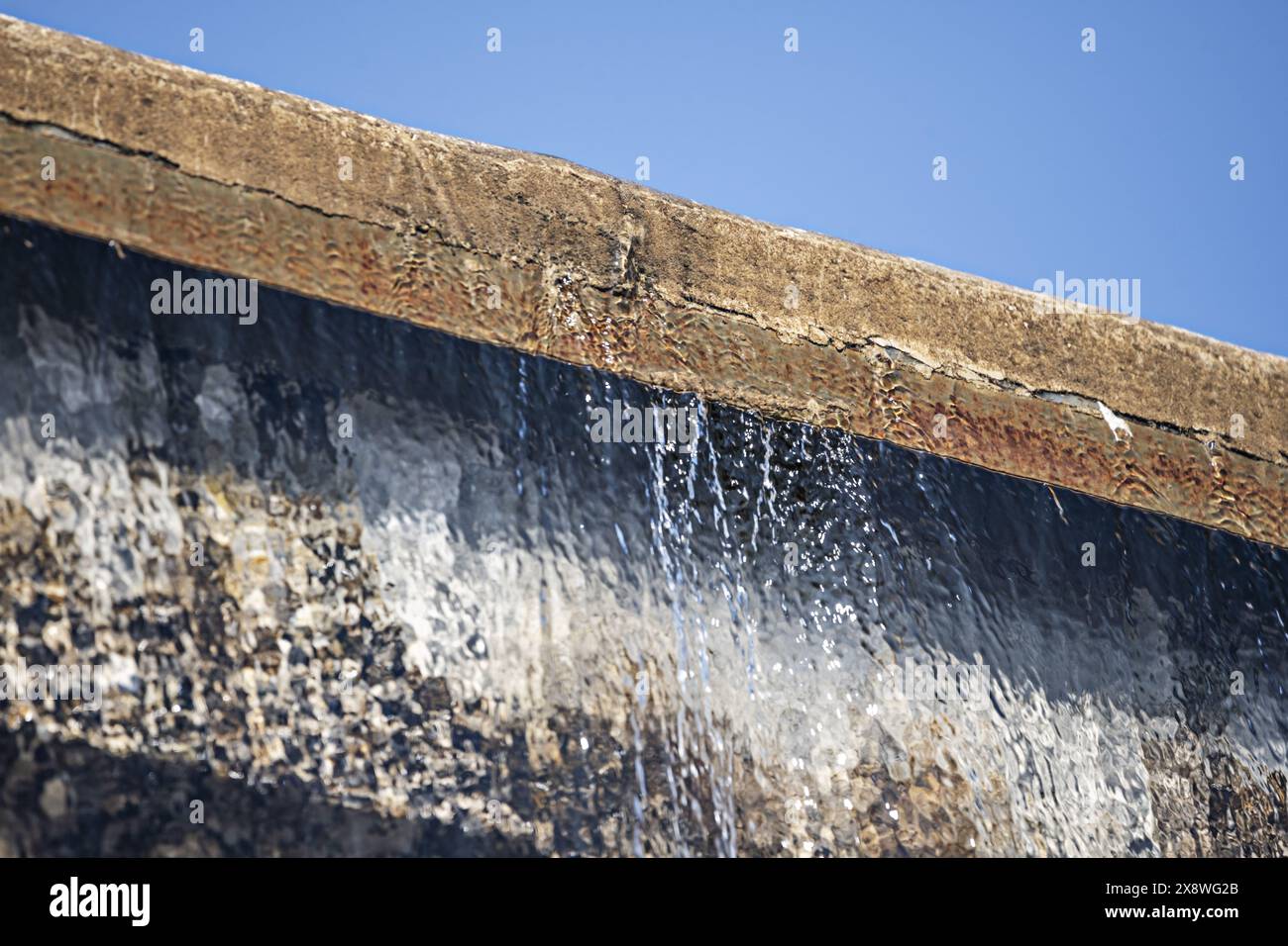 The constant movement of water masses over different geological ...