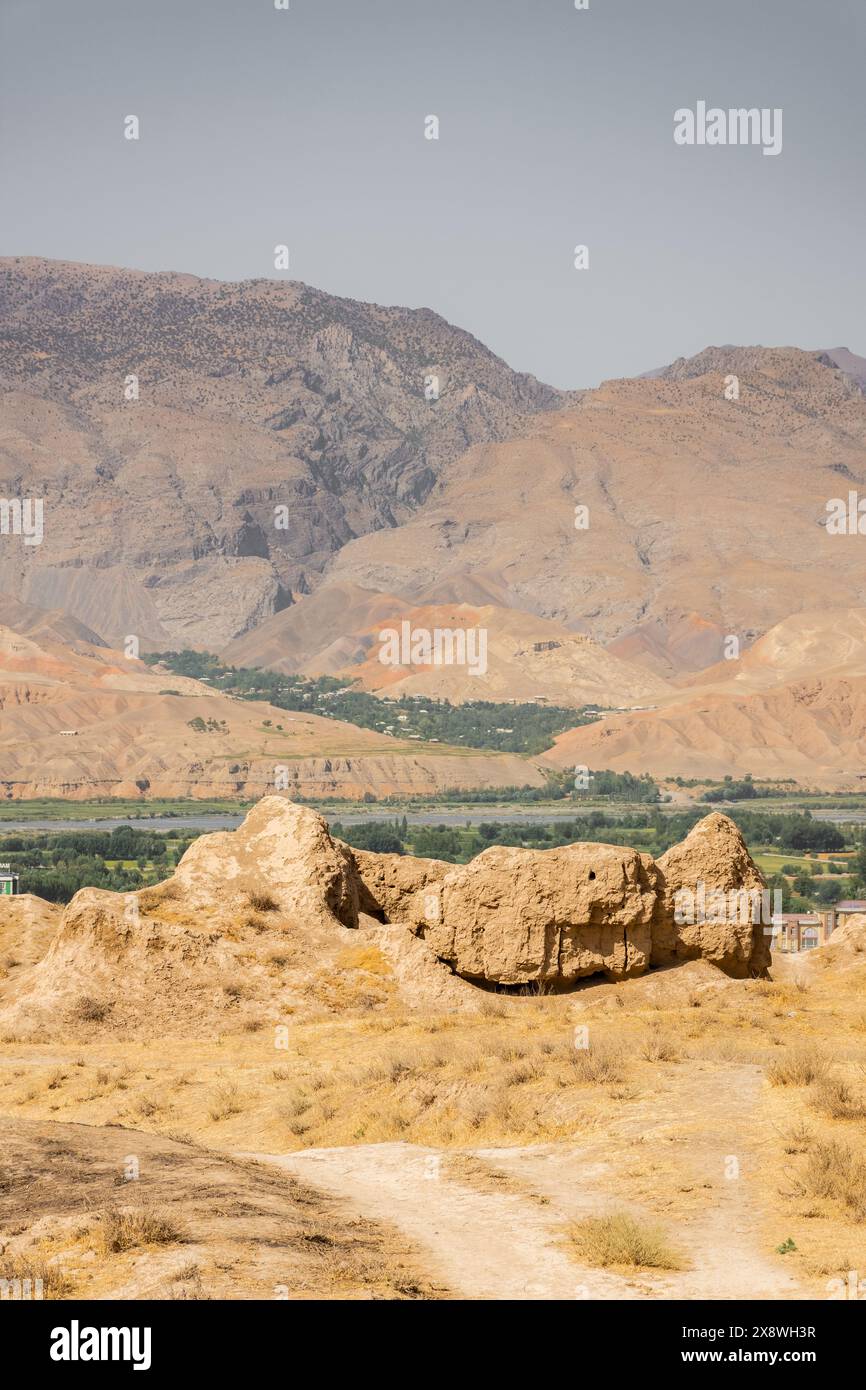 Panjakent ruins hi-res stock photography and images - Alamy