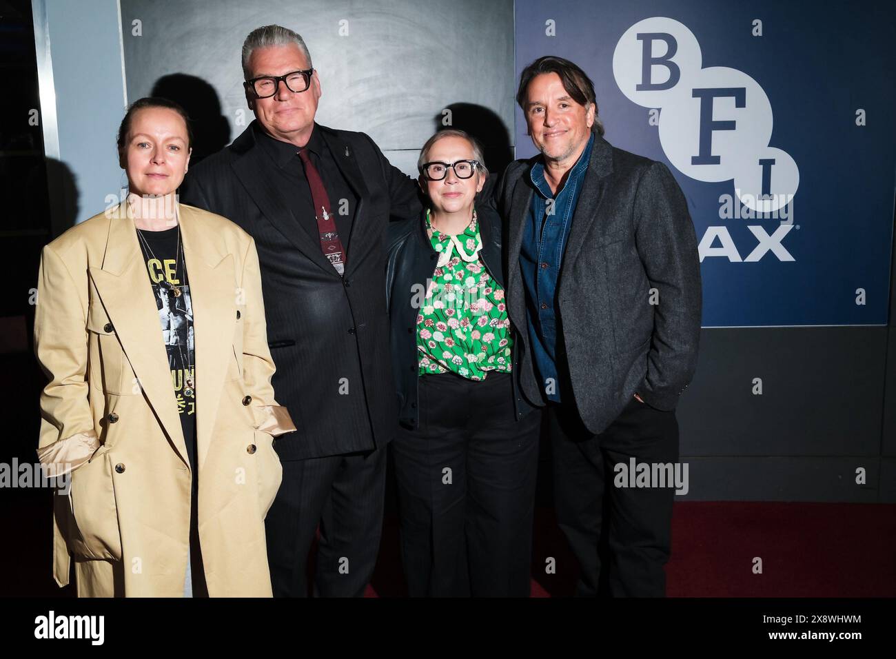 London, UK. 27th May, 2024. Samantha Morton, Mark Kermode, Abi Morgan ...