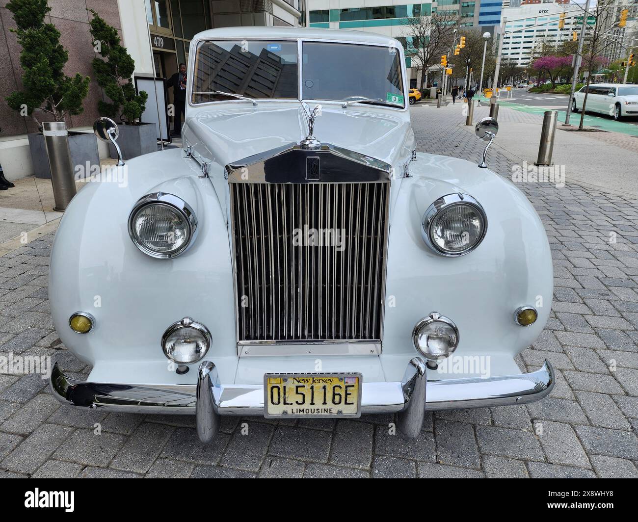 New York City, USA - April 21, 2024: 1967 Rolls Royce Austin Princess ...