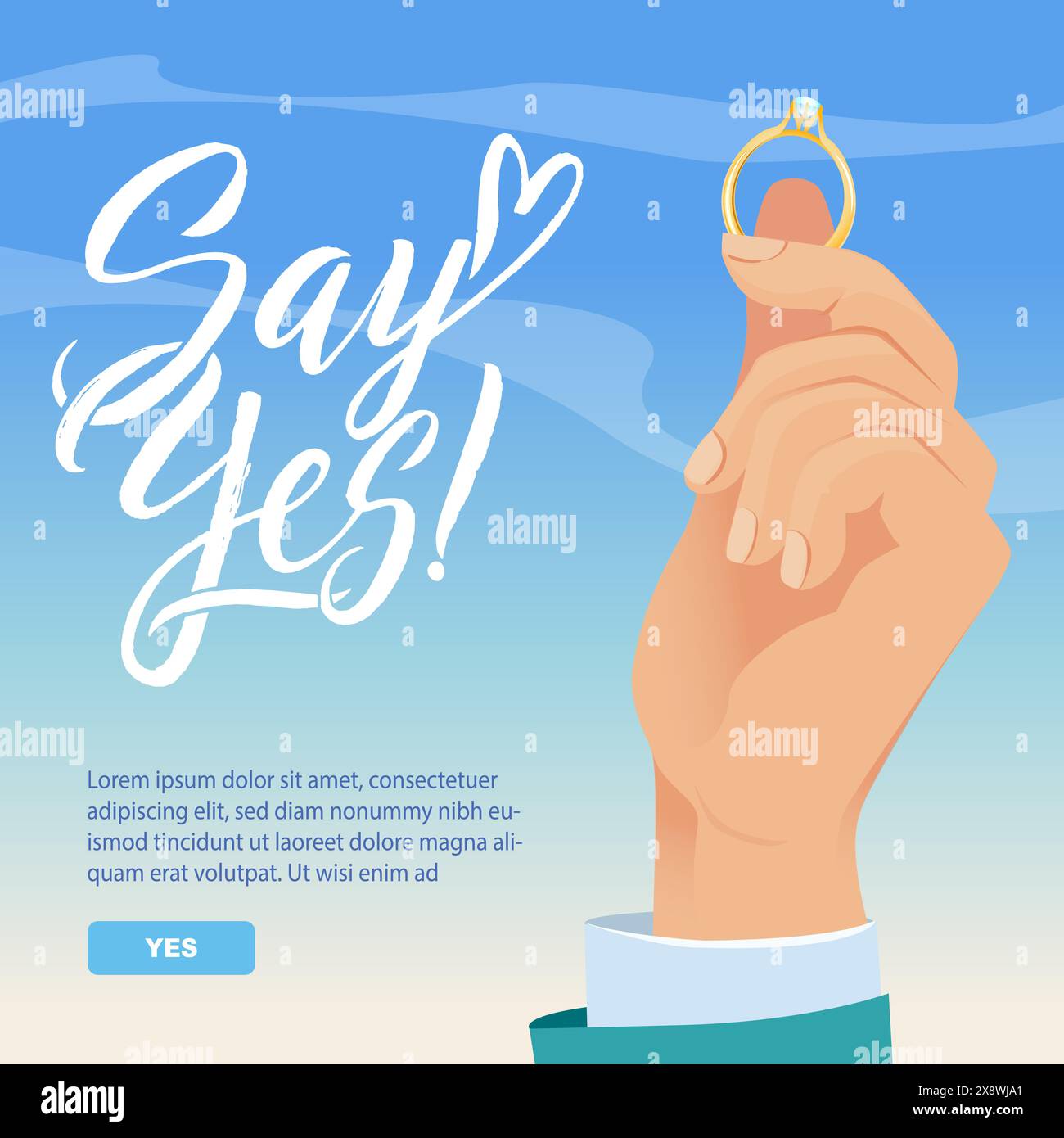 Hand rings poster hi-res stock photography and images - Alamy