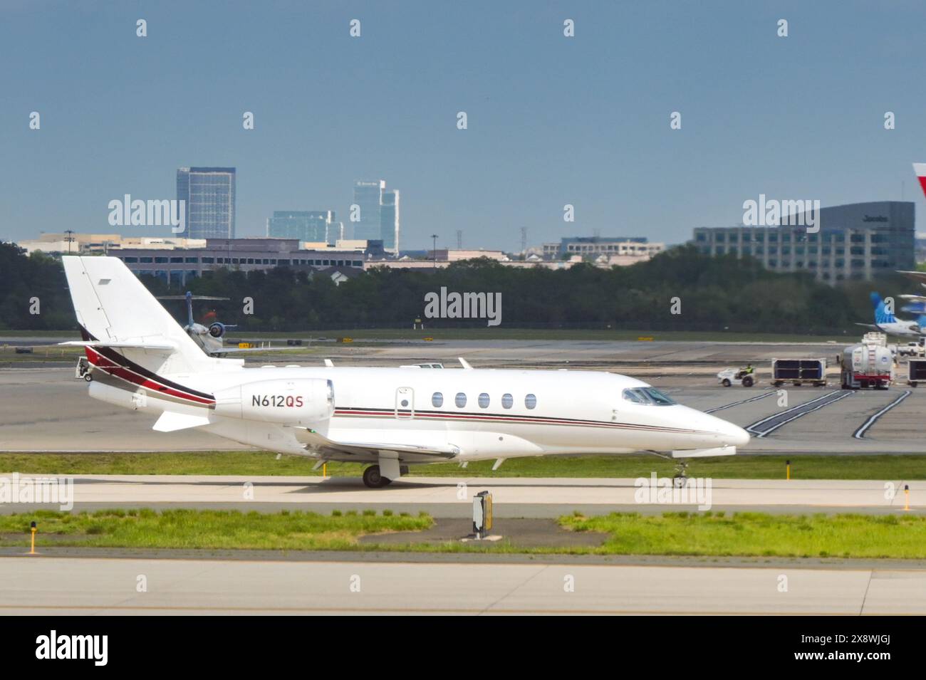 Washington DC, USA - 29 April 2024: Cessna 680A Citation Latitude ...
