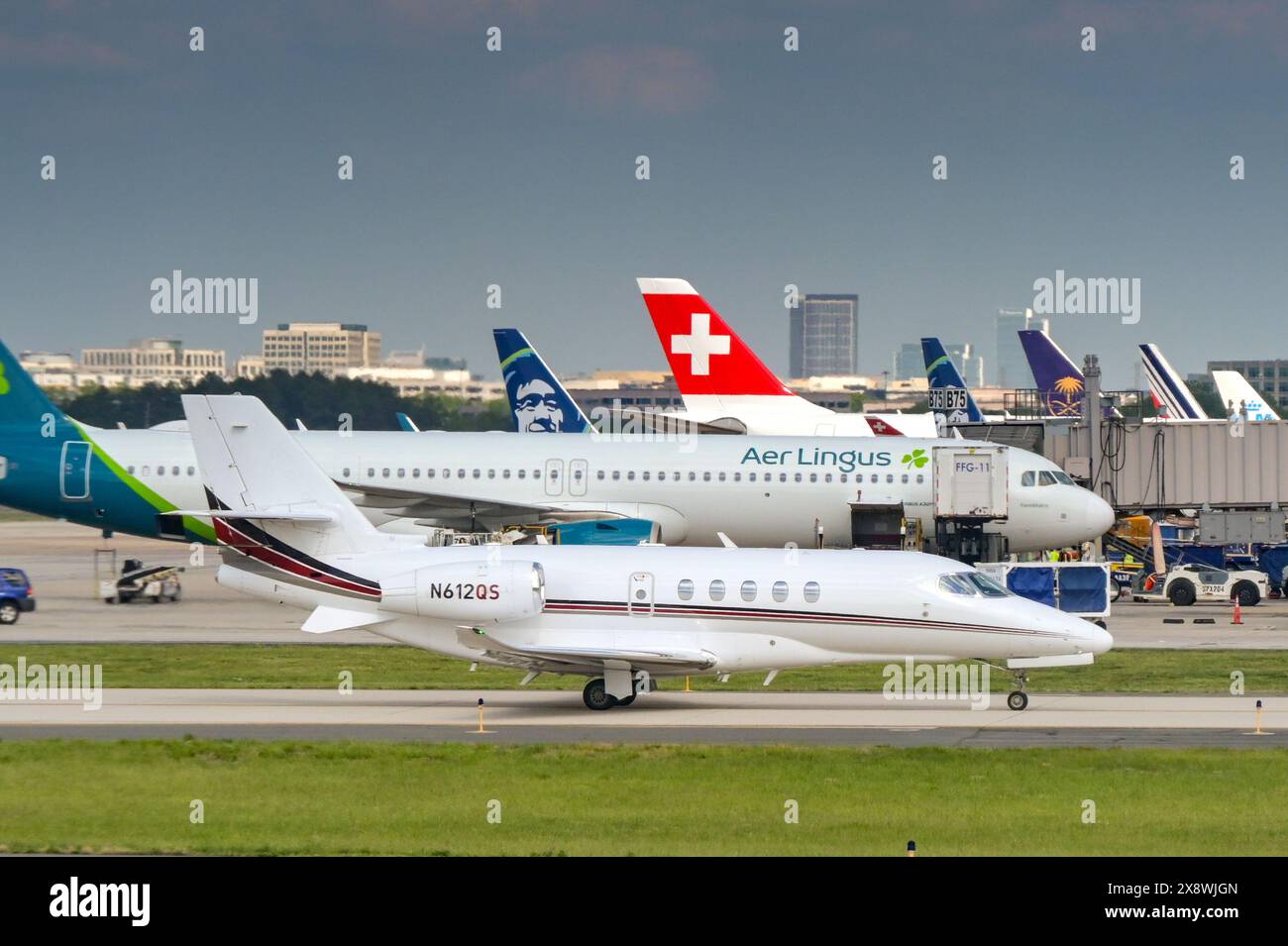 Washington DC, USA - 29 April 2024: Cessna 680A Citation Latitude ...
