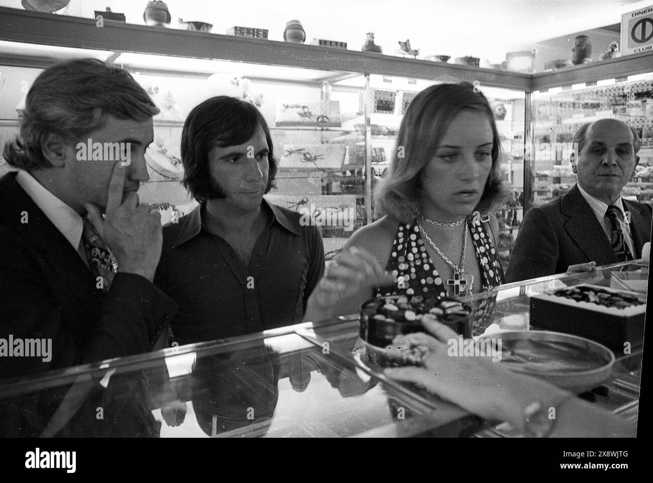 Brazilian car racer Emerson Fittipaldi doing some shopping at Florida ...