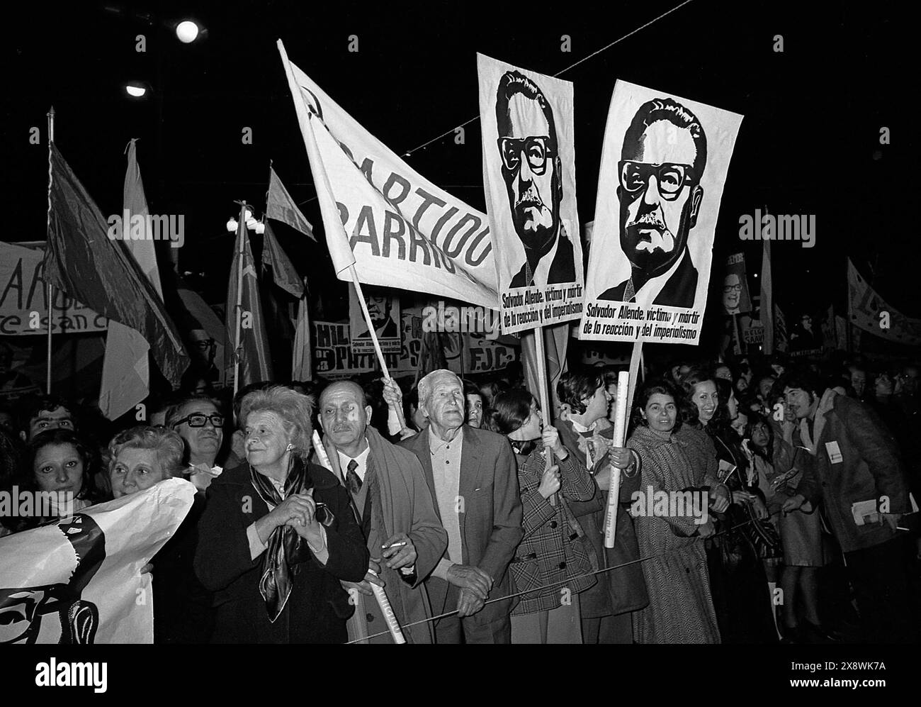 Salvador allende augusto pinochet hi-res stock photography and images ...