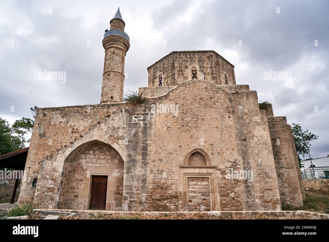 A stone, medieval church converted into a mosque in Paphos, Cyprus ...